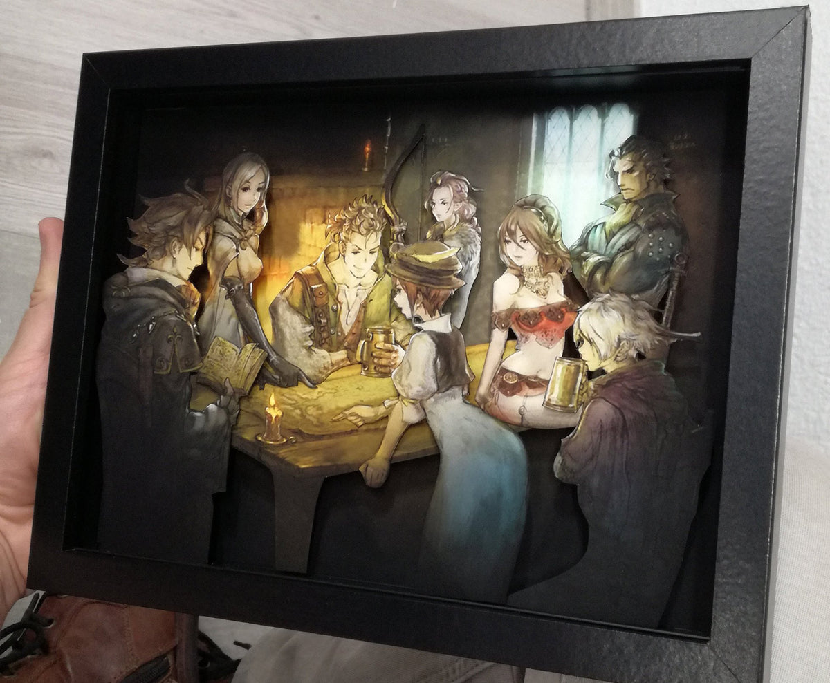 Octopath traveler Diorama – ARTS-MD