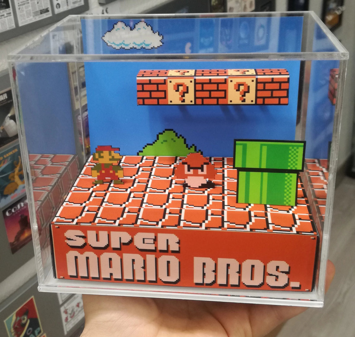 Super Mario Bros Cubic Diorama – ARTS-MD
