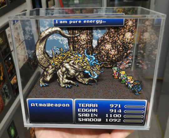 Final Fantasy VI Atma Weapon Cubic Diorama – ARTS-MD
