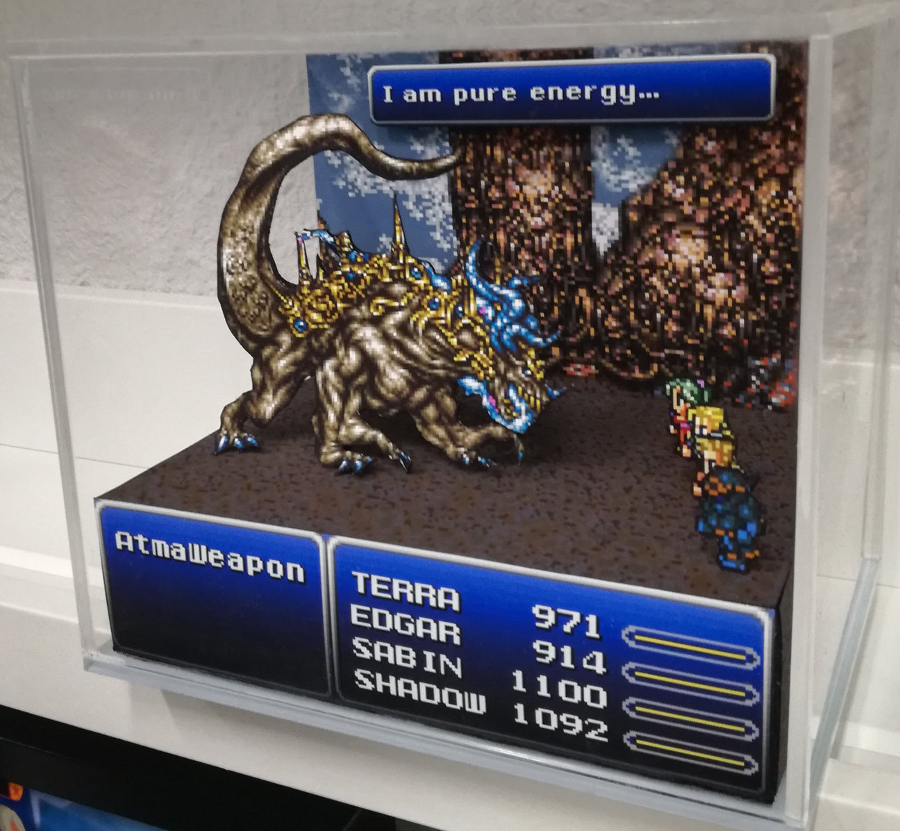 Final Fantasy VI Atma Weapon Cubic Diorama – ARTS-MD