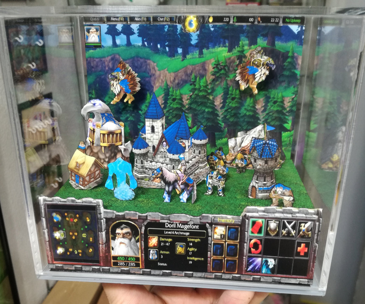 Warcraft III Humans Cubic Diorama – ARTS-MD